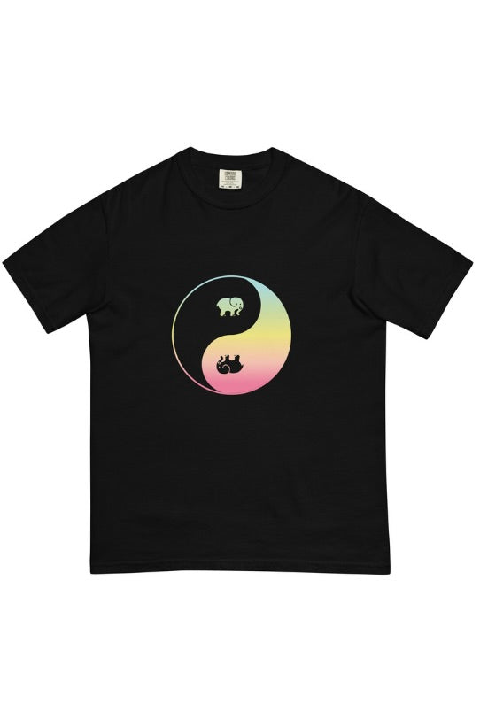 Yin & Yang Unisex T-Shirt – Ivory Ella