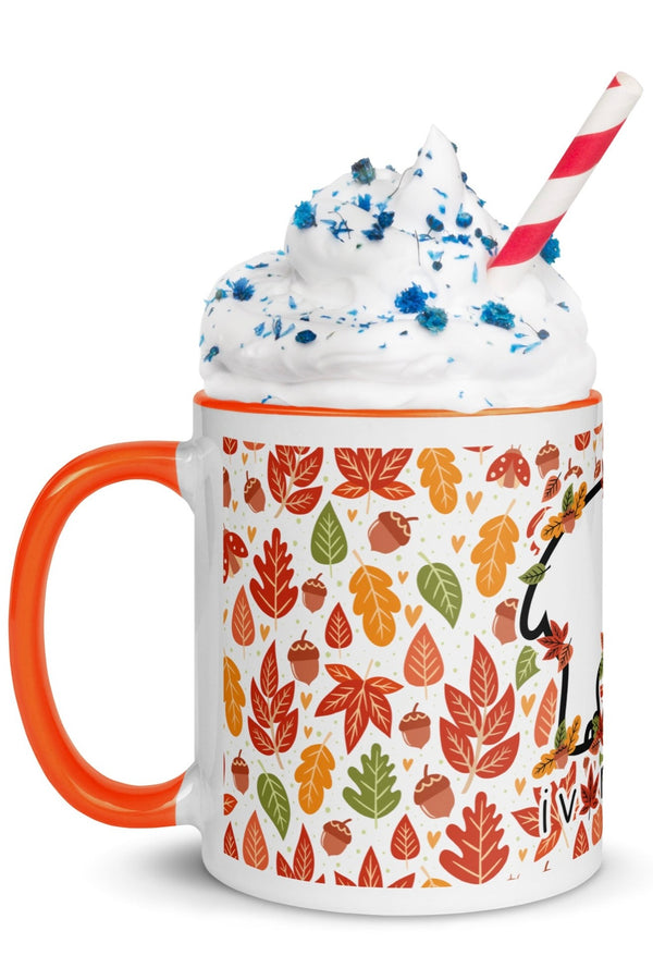 Fall Leaves Mug – Ivory Ella